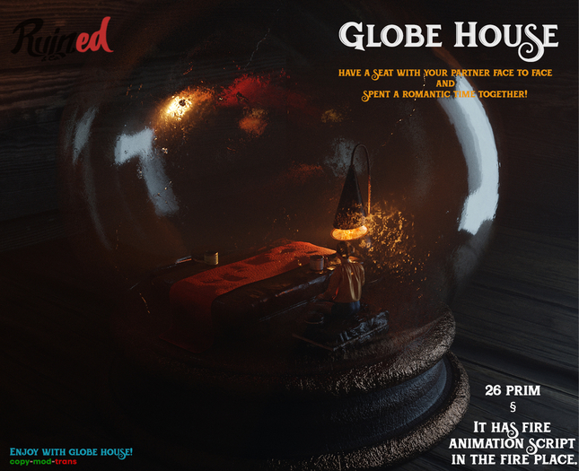Second Life Marketplace - Ruined - Globe House